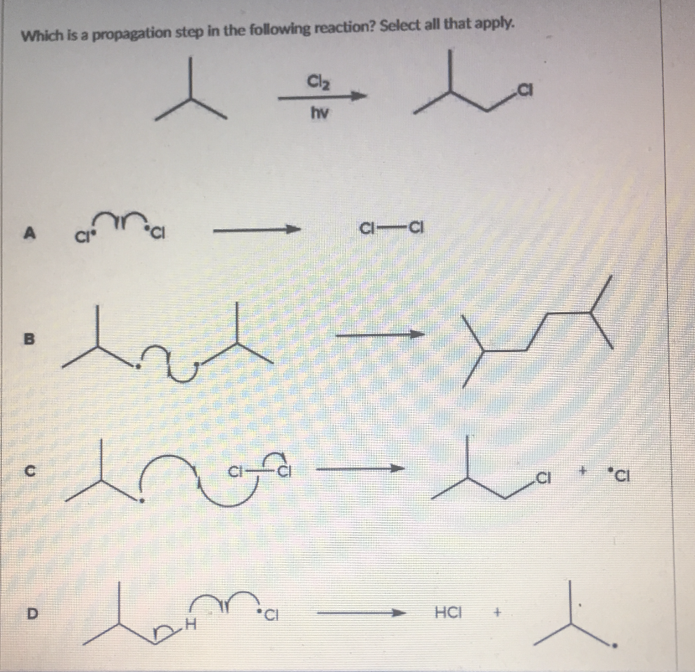 Solved Which is a propagation step in the following | Chegg.com