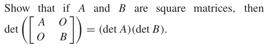 Solved Show that if A and B ﻿are square matrices, | Chegg.com