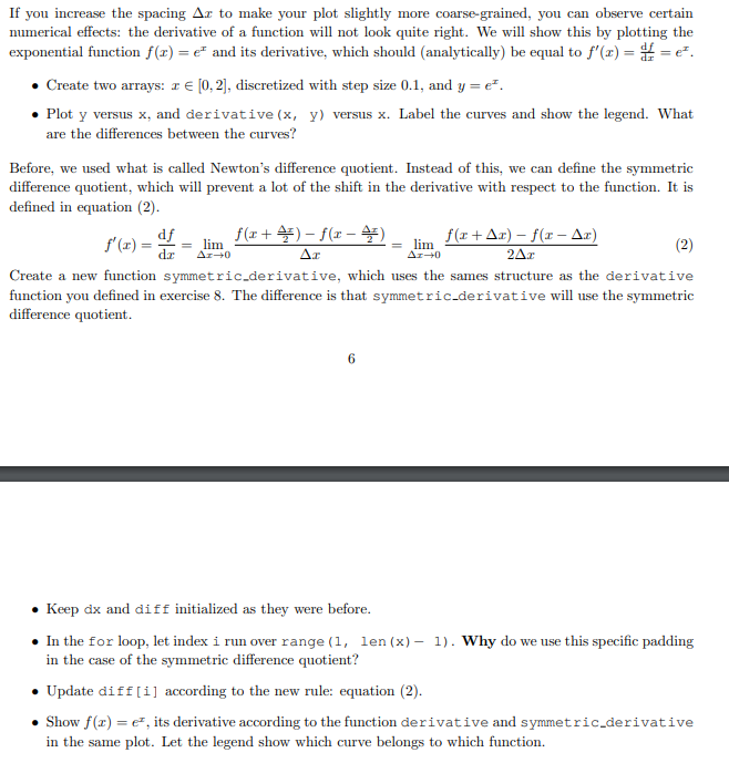 Python Exercise 8 Import Numpy As Np Def