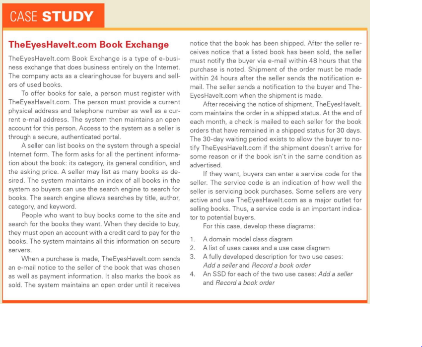 Solved Complete the Case Study on p. 151 of your text | Chegg.com