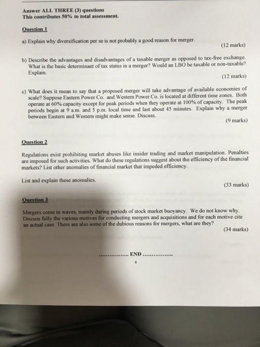 Solved Explain why diversification per se is not probably a | Chegg.com