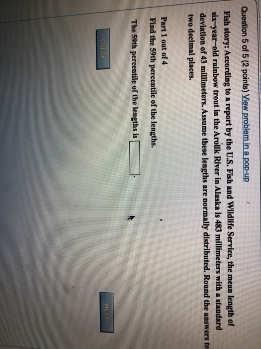 Solved Question 5 of 5 (2 points) View problem in a pop-up | Chegg.com