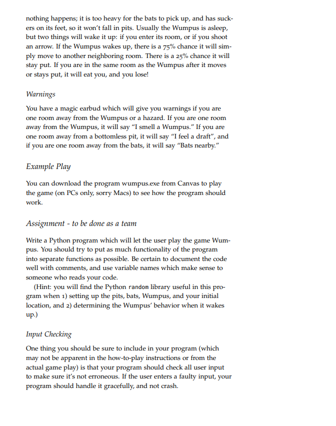 Solved 70′s)1 1 Originally created by Gregory Yob Assignment | Chegg.com