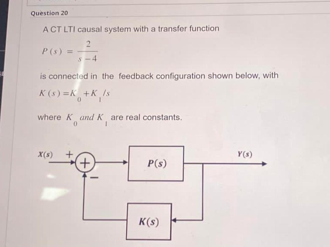Solved A CT LTI causal system with a transfer function | Chegg.com