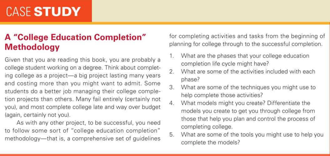 Solved CASE STUDY A "College Education Completion" | Chegg.com
