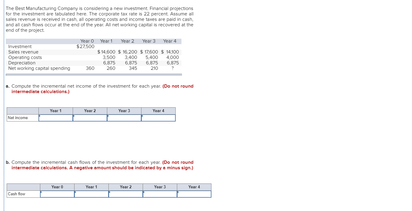 The Best Manufacturing Company is considering a new | Chegg.com