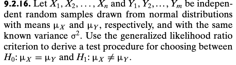 In your proof show that the GLRT takes the form of a | Chegg.com