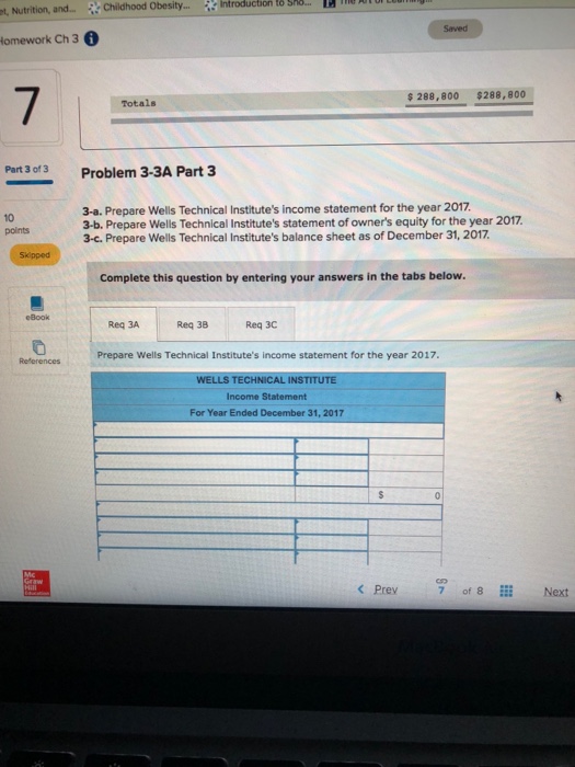 Solved Required Information Problem 3-3A Preparing adjusting | Chegg.com