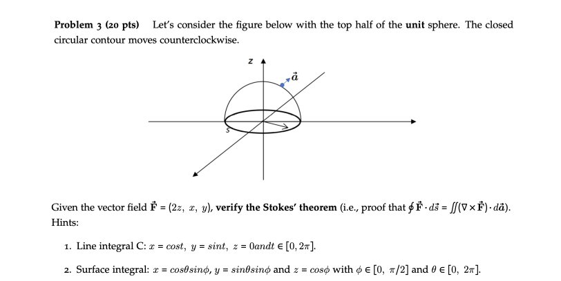Solved Problem 3 (20 pts) Let's consider the figure below | Chegg.com