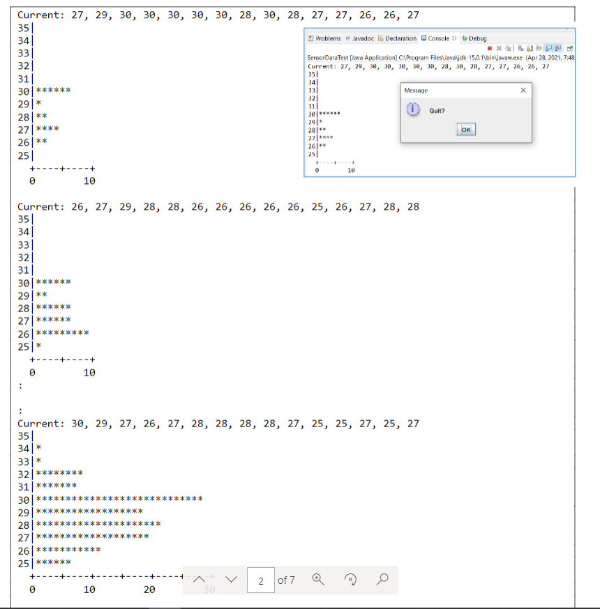 «interface» ActionListener Sensor Data -REPORT_ROUND: | Chegg.com