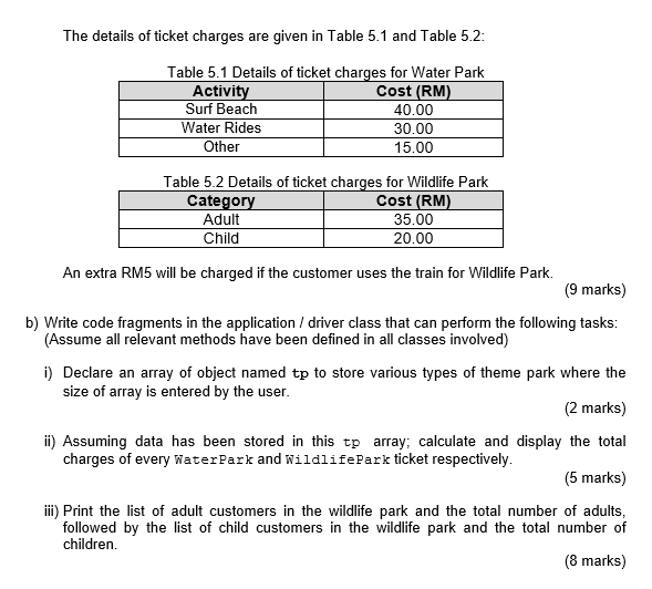 Solved Given the following super class and subclasses: | Chegg.com