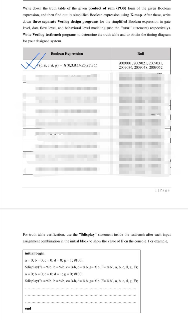 Solved Write down the truth table of the given product of | Chegg.com