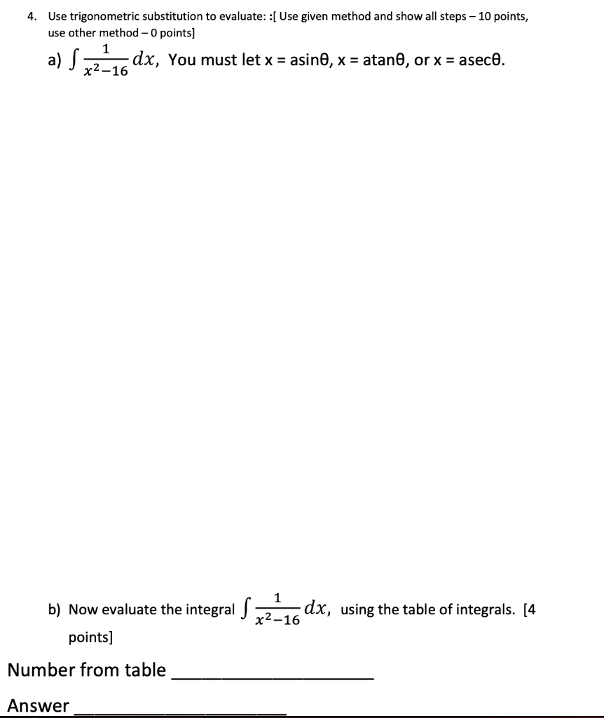 Solved c) Use partial fractions to evaluate: :[ Use given | Chegg.com