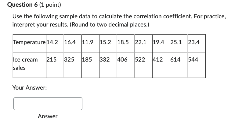 Solved Using Excel, calculate and match the following | Chegg.com