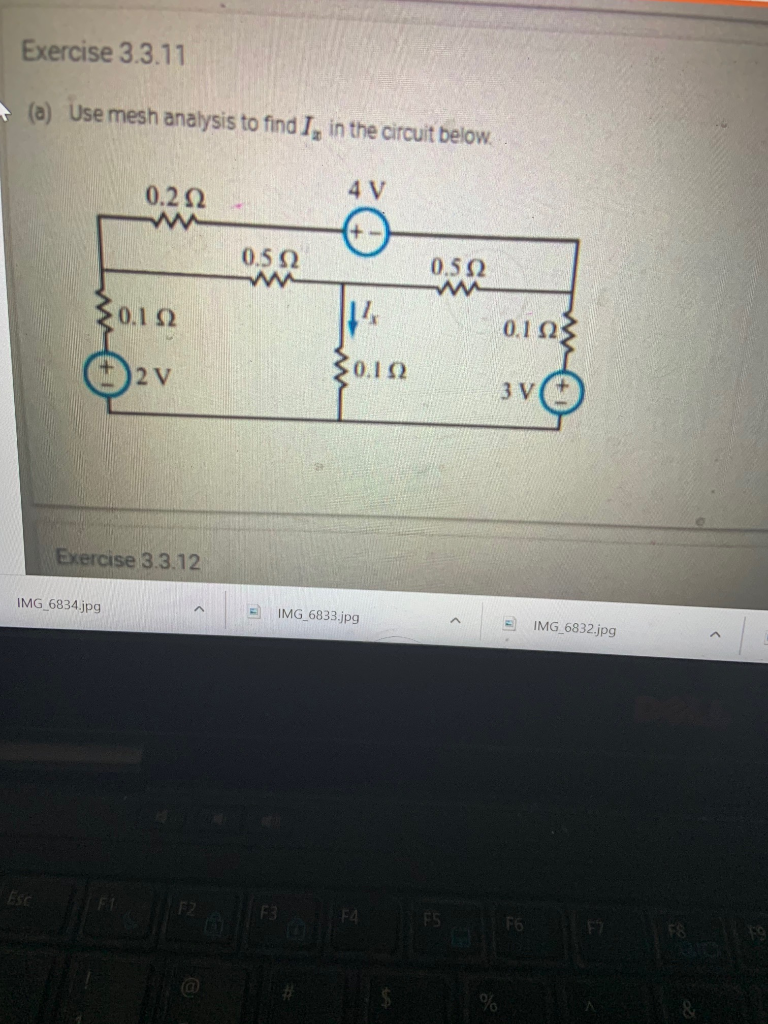 Solved Mesh Analysis. Please solve this problem USING MESH | Chegg.com