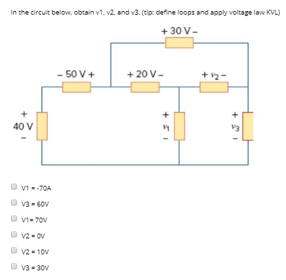Solved n the circuit below, obtain v1, v2, and v3. (tip: | Chegg.com