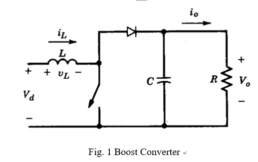 Solved Fig.1 shows the schematic diagram of a boost | Chegg.com