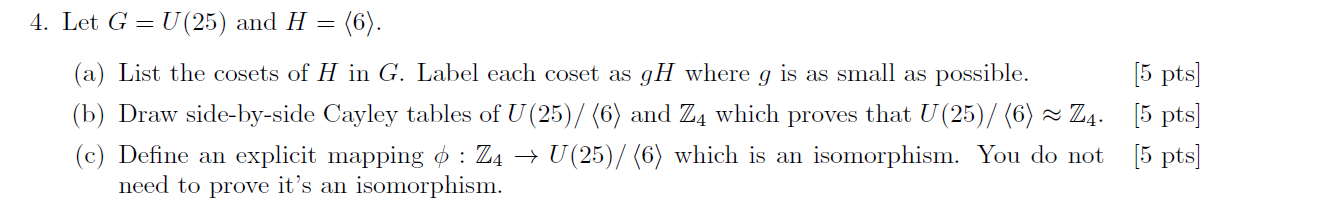 Solved would you help me with this abstract algebra | Chegg.com