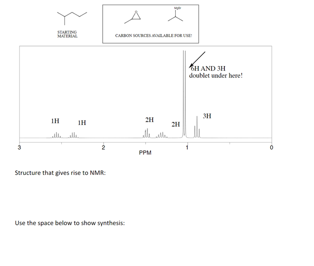 Solved The NMR is given below for the product (C9H18O) that | Chegg.com