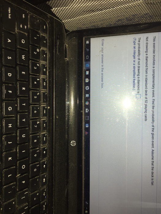 Solved This exercise involves a complementary event ty of | Chegg.com