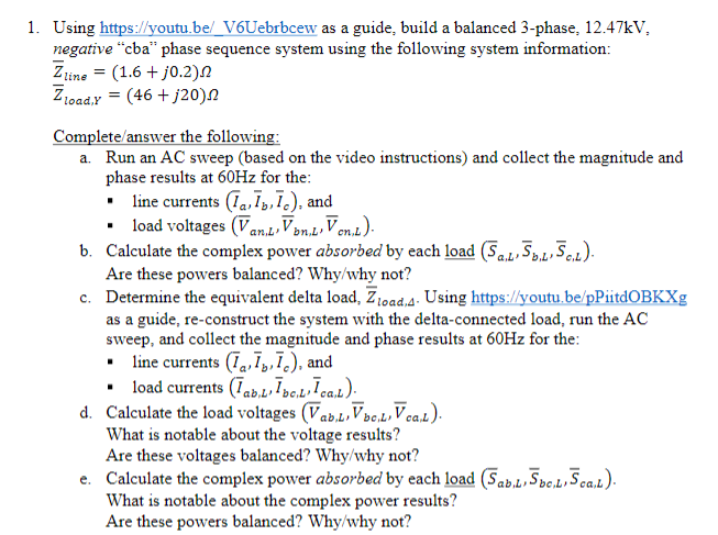Solved = ,.. 1. Using https://youtu.be/ V6Uebrbcew as a | Chegg.com