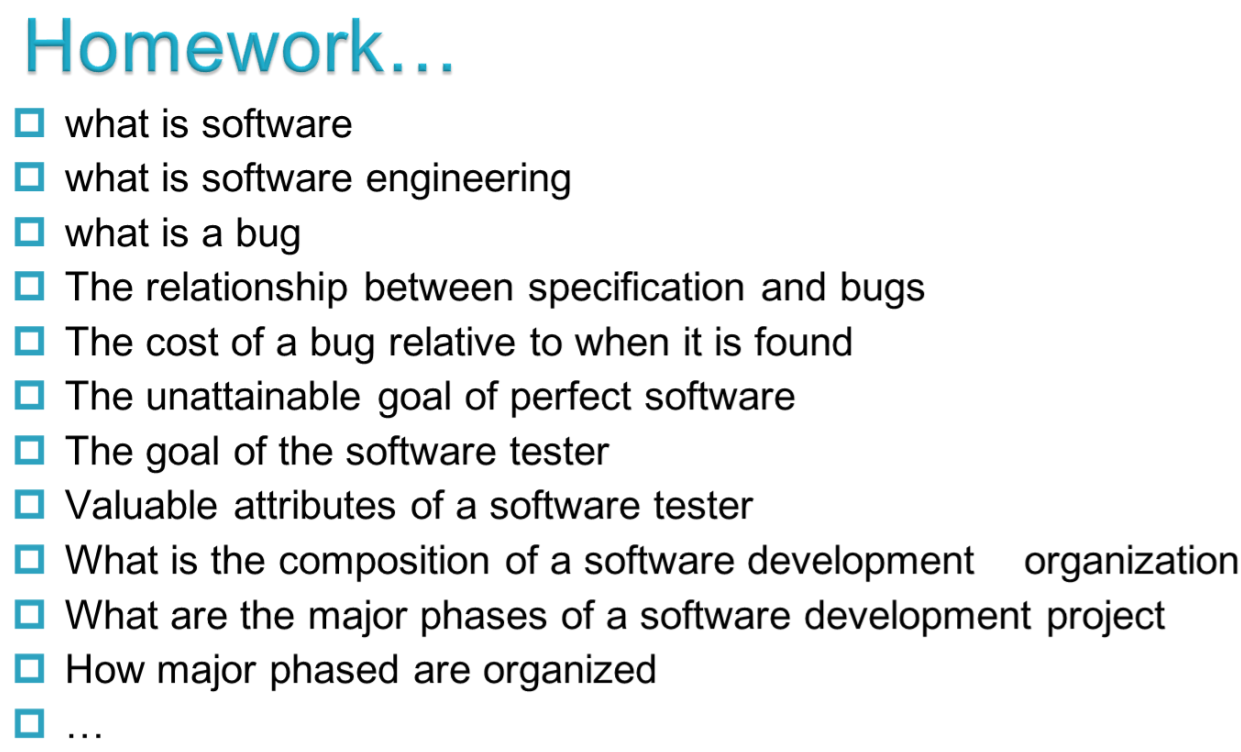 Solved Homework... what is software what is software | Chegg.com