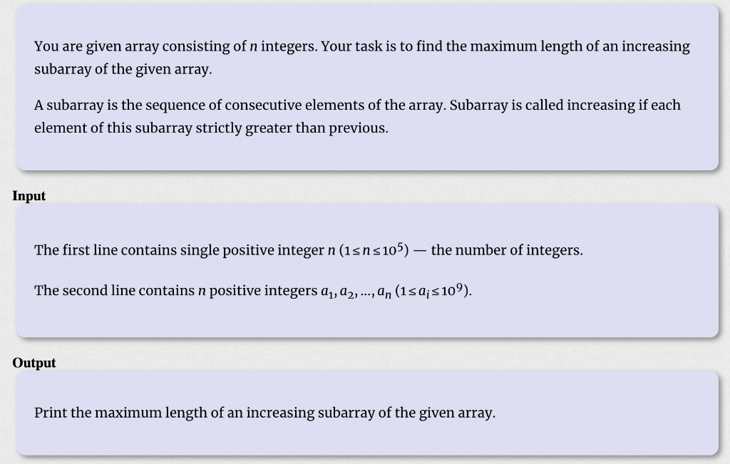 Solved You are given array consisting of n integers. Your | Chegg.com