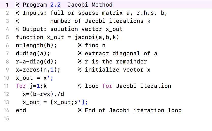 This is for a numerical analysis course. Please make | Chegg.com