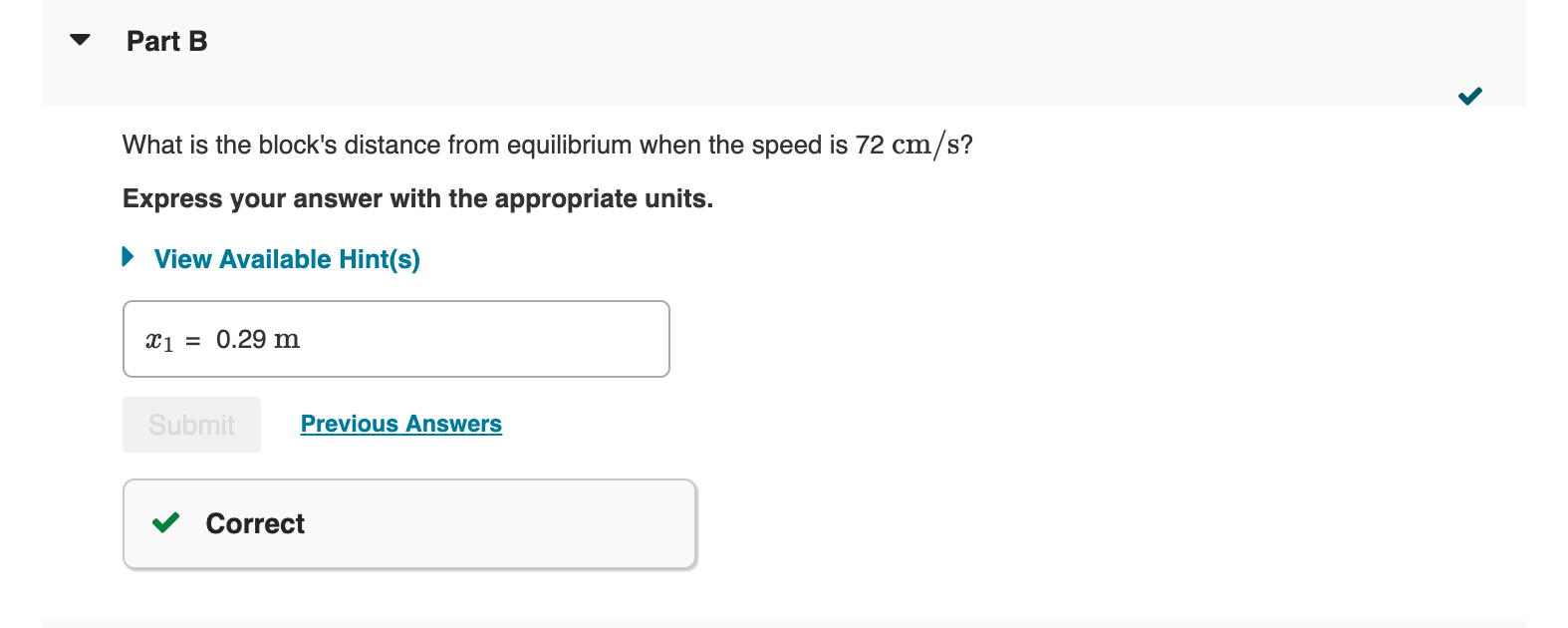 Solved A 150 g block hangs from a spring with spring | Chegg.com