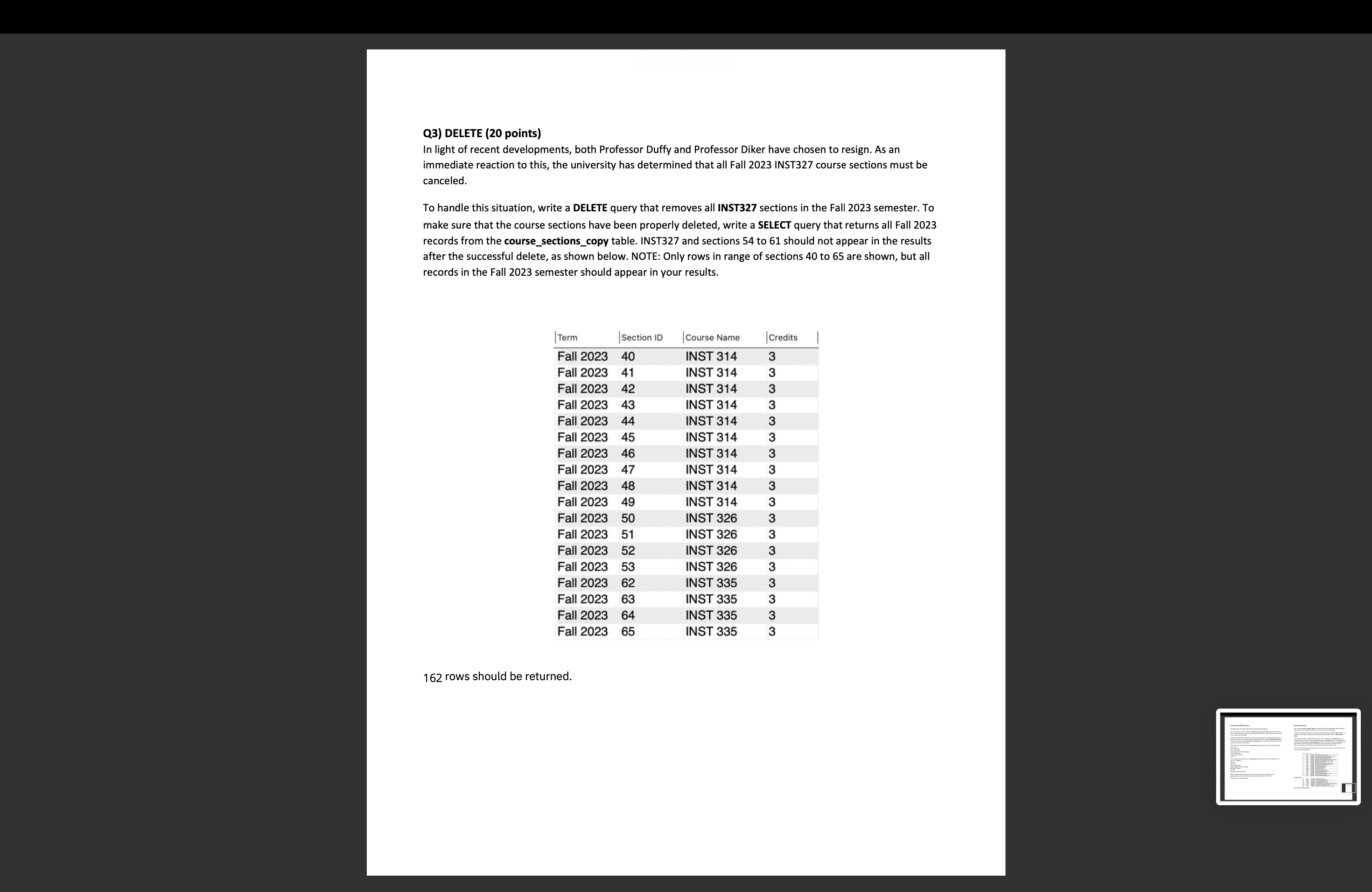 Please use the iSchool database for this assignment. | Chegg.com