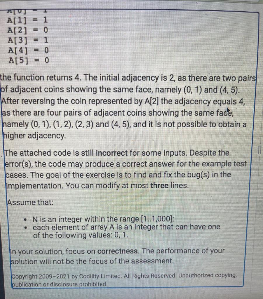 Solved Consider N coins aligned in a row. Each coin is | Chegg.com