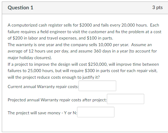 Solved Question 1 3 pts A computerized cash register sells | Chegg.com