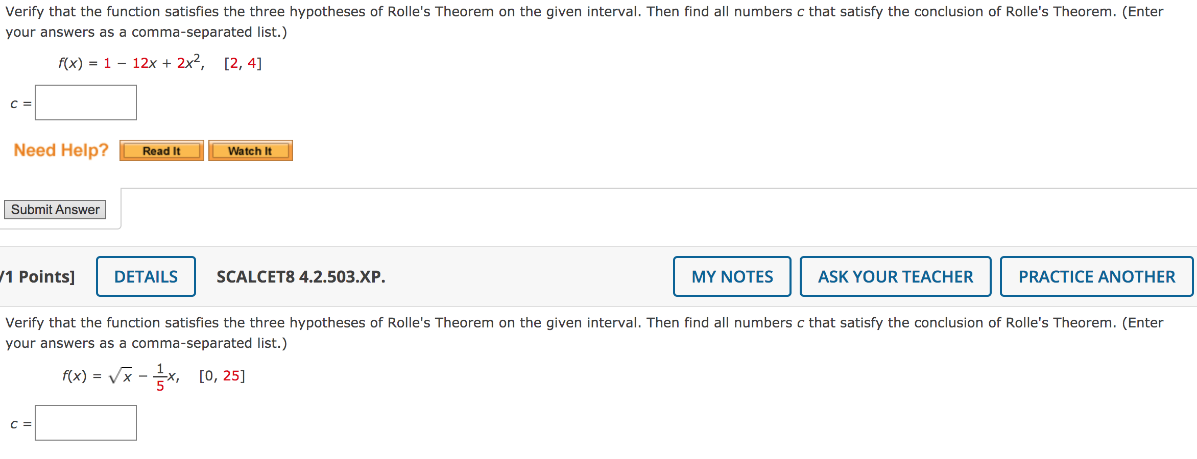 Solved Verify That The Function Satisfies The Three