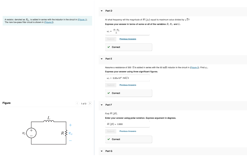 Solved A resistor, denoted as RL, is added in series with | Chegg.com