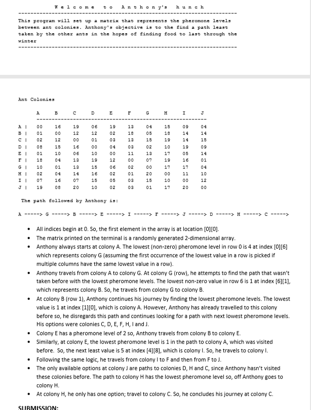 Solved PROGRAM DESCRIPTION: The purpose of this project is | Chegg.com