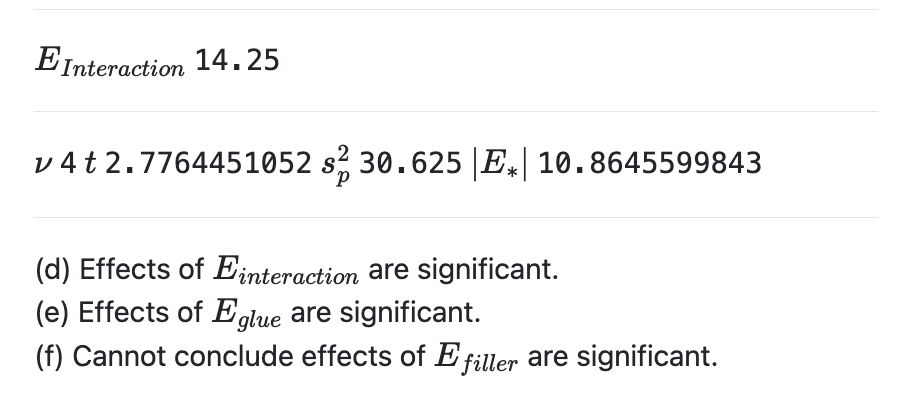 Solved An engineer has set up a DOE (design-of-experiment) | Chegg.com