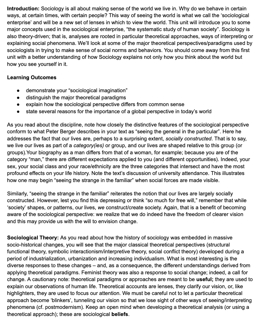 Solved define and describe perspectives, theories, methods | Chegg.com