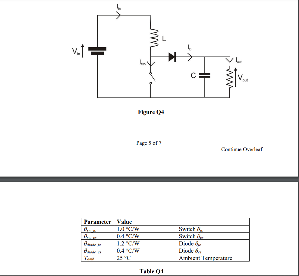 Solved The Converter shown on Figure Q4 is required to | Chegg.com