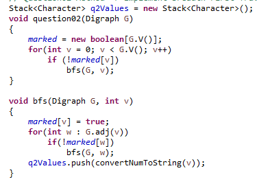 Solved Given that this is currently set as depth first | Chegg.com