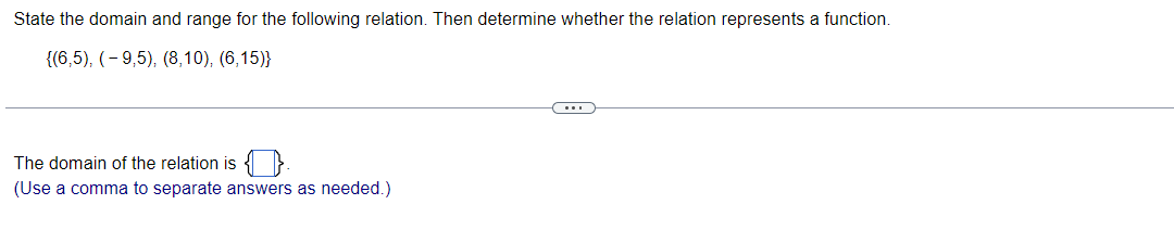Solved State the domain and range for the following | Chegg.com