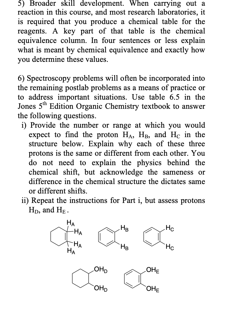 Solved 5) Broader skill development. When carrying out a | Chegg.com