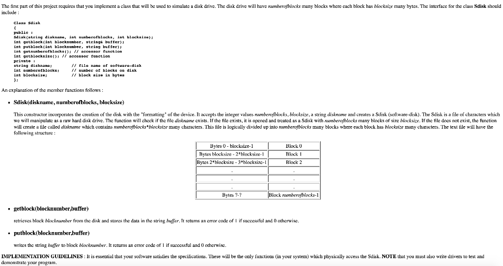The first part of this project requires that you | Chegg.com