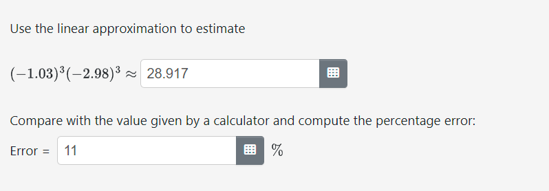 Solved Use the linear approximation to estimate | Chegg.com