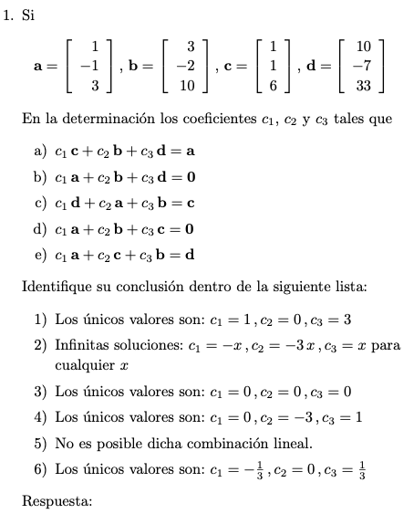 Solved In determining the coefficients c1, c2 and c3 such | Chegg.com