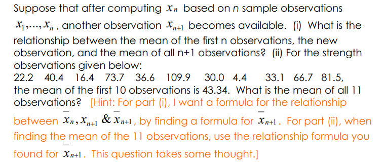Solved Exercise 1 (6 ﻿marks)A quality engineer measured 75 | Chegg.com