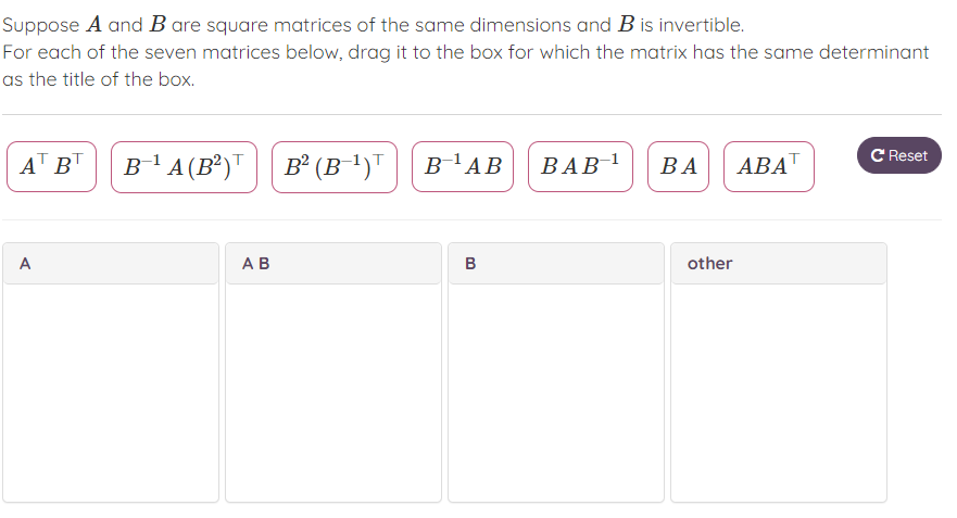 Solved Suppose A And B Are Square Matrices Of The Same