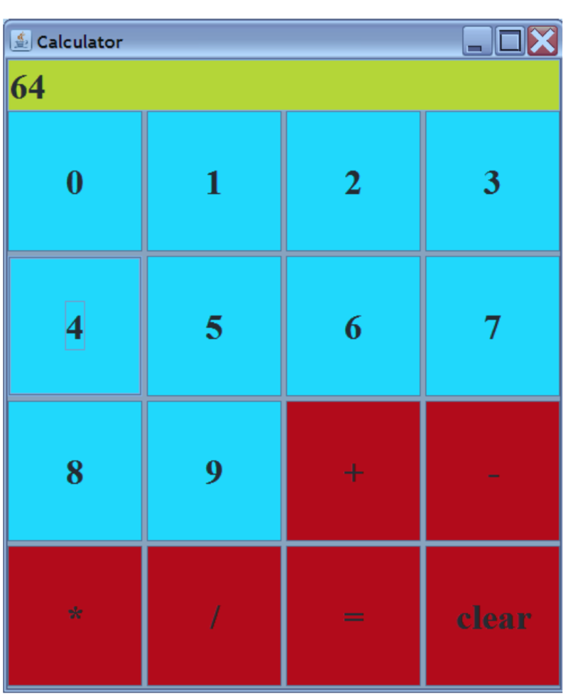 Solved In Java Create A Calculator Based On Jframe You Can