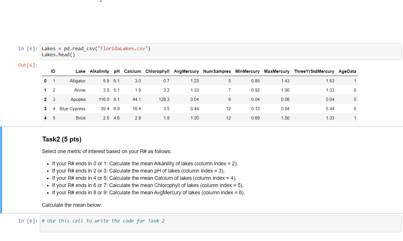 Solved R number end in 6: Calculate the mean Chlorophyll of | Chegg.com