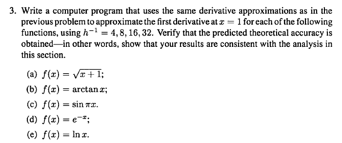 Solved 3. Write a computer program that uses the same | Chegg.com