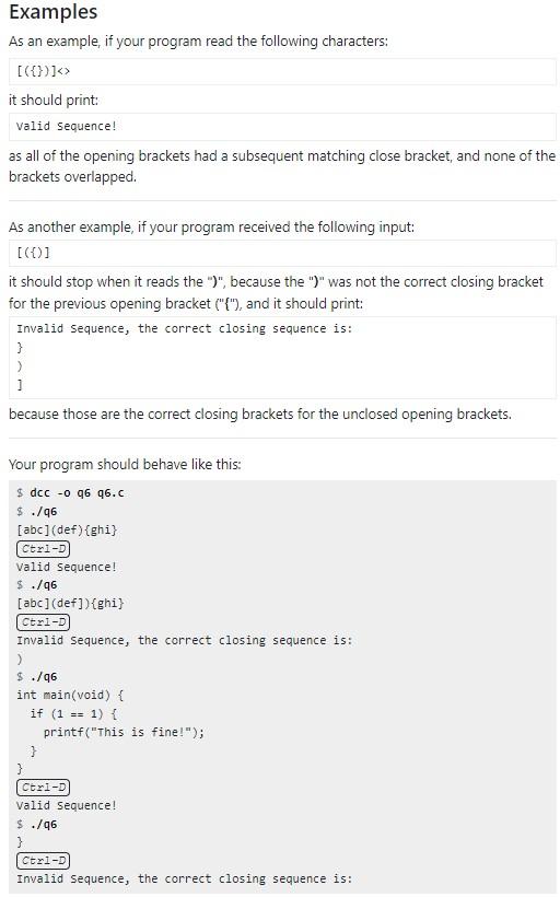 Solved It's always hard to match up brackets when you're | Chegg.com